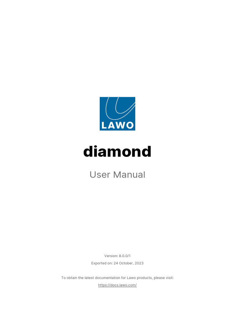 Diamond+ +User+Manual | PDF