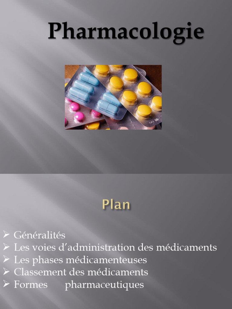 Cours Pharmacologie Winners1 | PDF