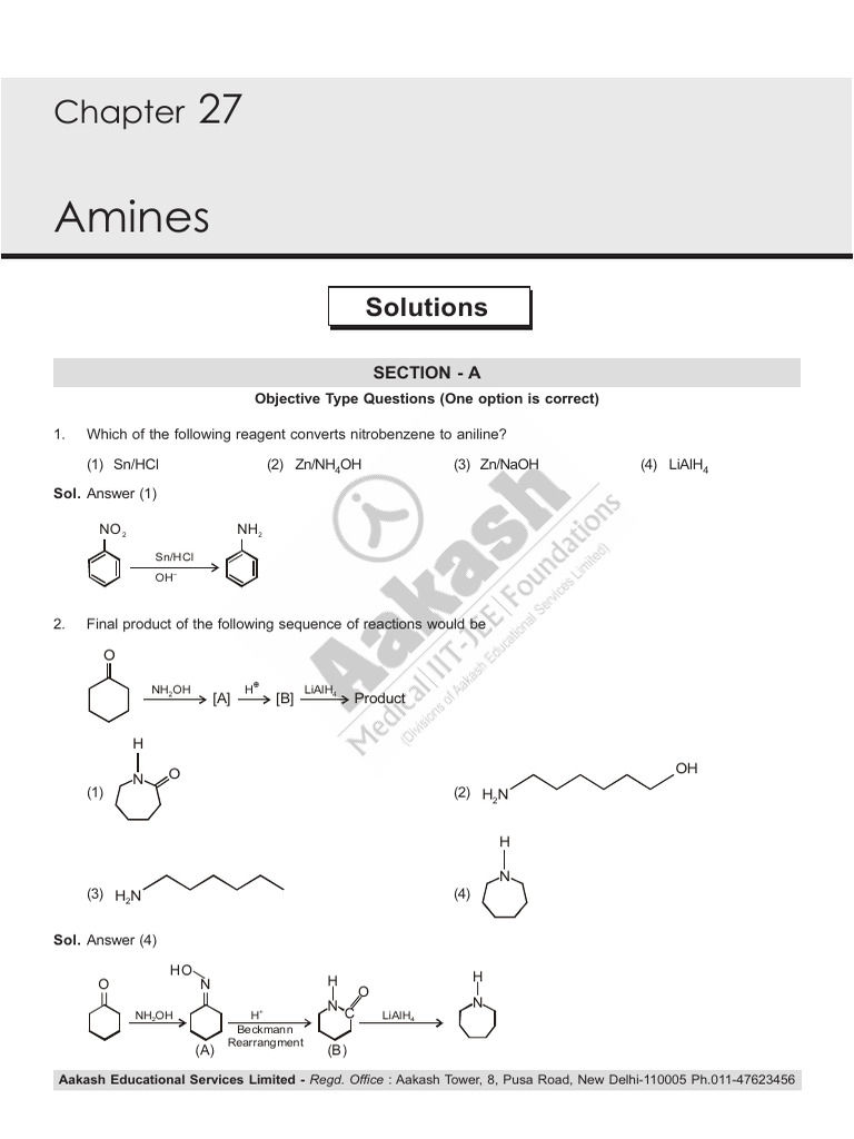 Amines | PDF