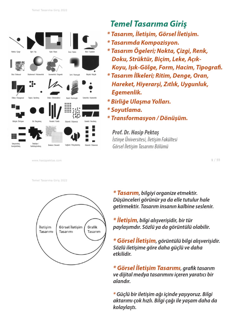 Temel Tasarima Giris | PDF