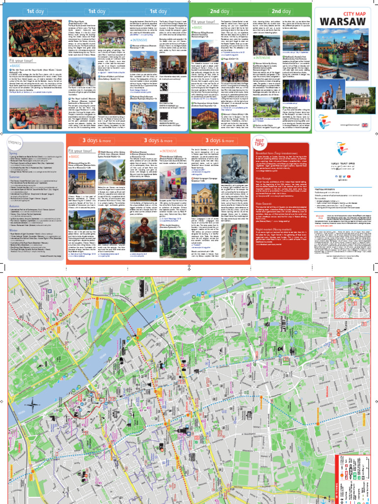 Mapa EN | PDF | Warsaw | Poland