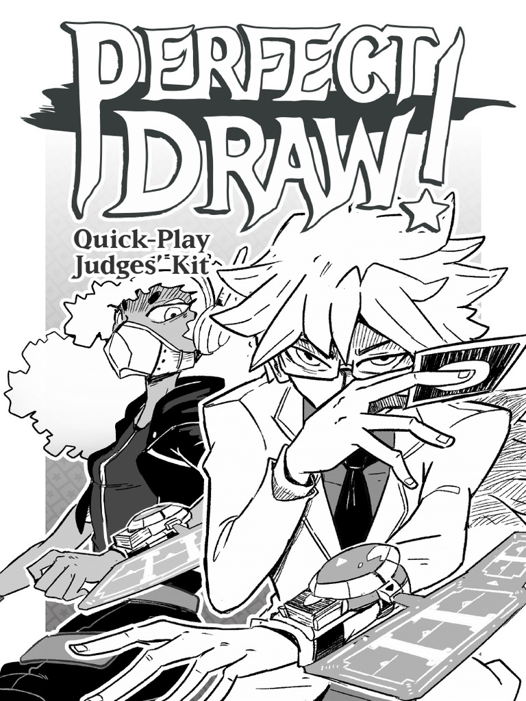 Perfect Draw! Quick-Play Judges' Kit - v1.7 | PDF | Tournament