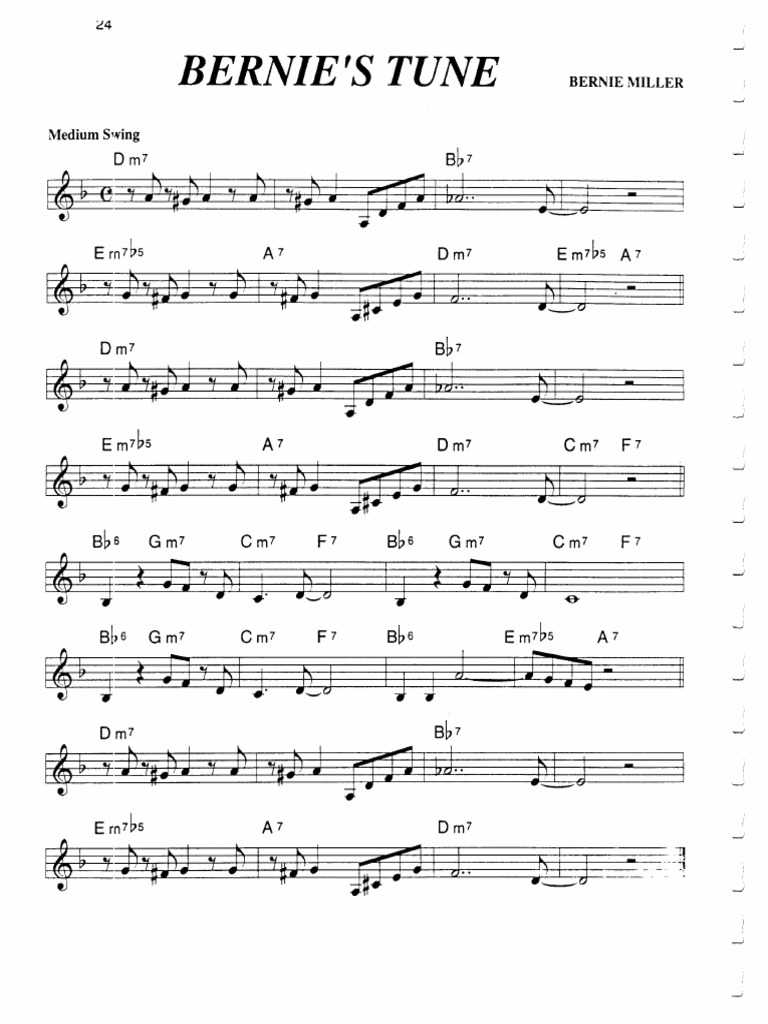 #22 Bernie's Tune | PDF