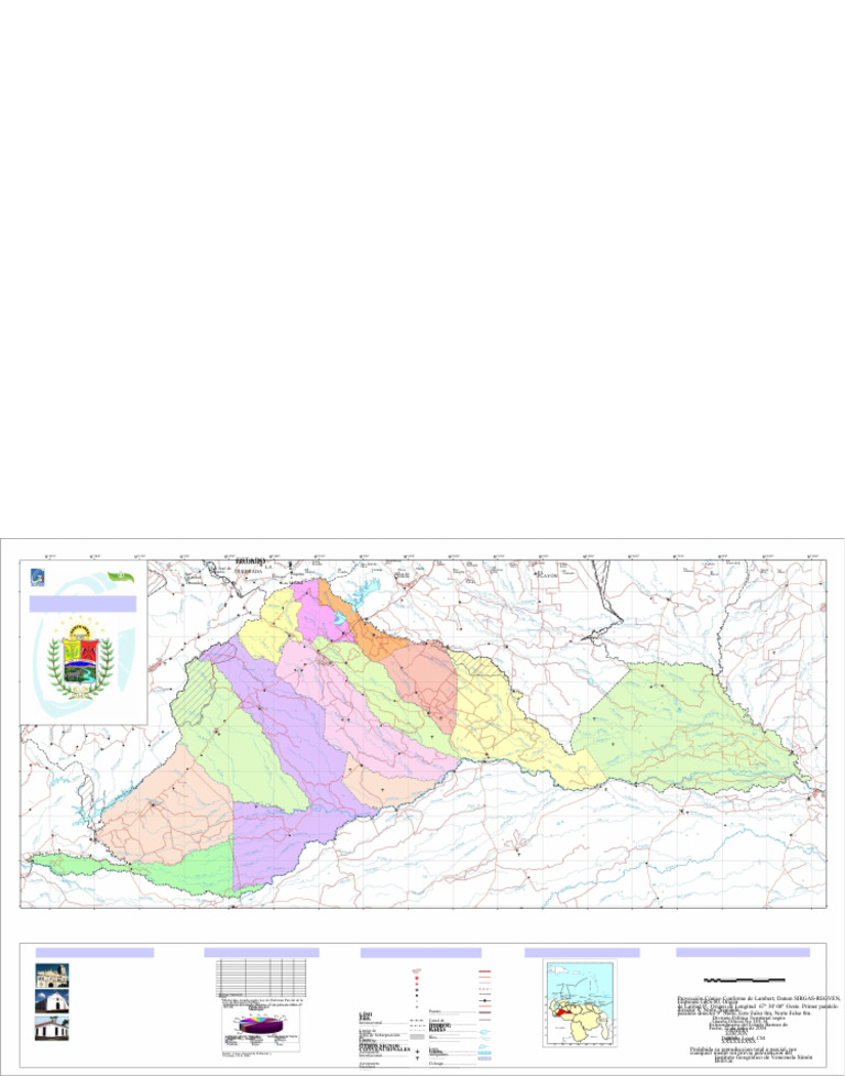 Mapa Político del Estado Barinas | PDF