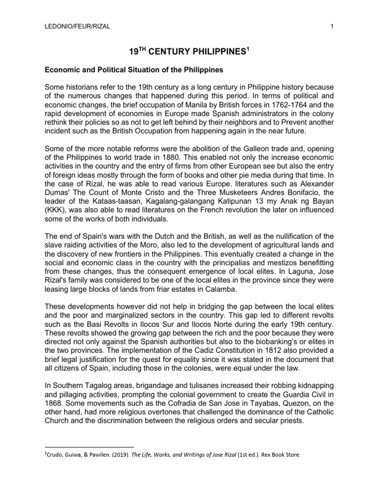 Rizal The Education and The Rise of The Llustrados | PDF | Philippines
