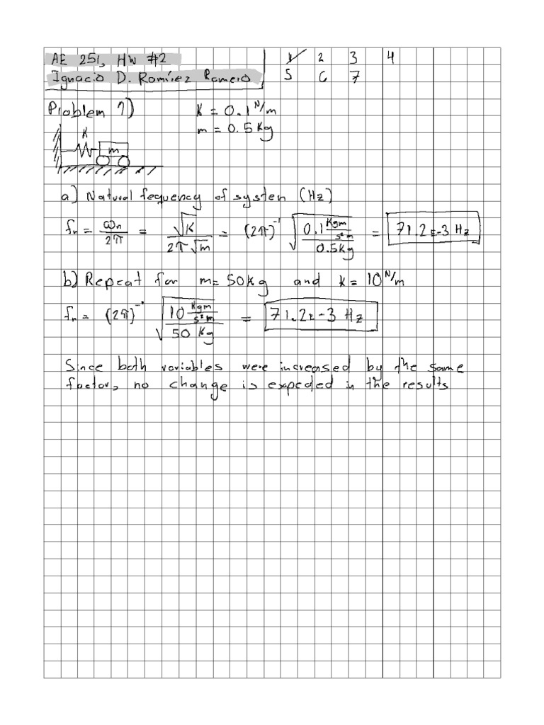 AE251 HW HandCalcs | PDF