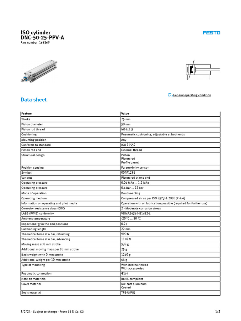 Datasheet | PDF | Piston | Mechanical Engineering