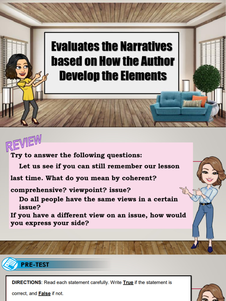 Analyzing Story Elements and Characters | PDF | Philippines