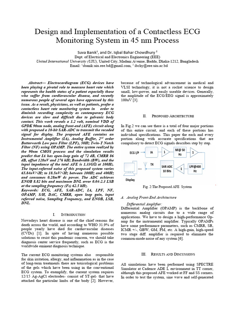 AIC Term Project Template | PDF | Operational Amplifier | Amplifier