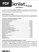 Dosis y usos de Zetawin en niños y adultos | PDF