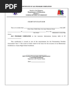 ALS Enrollment Form 2025 (AF2) | PDF