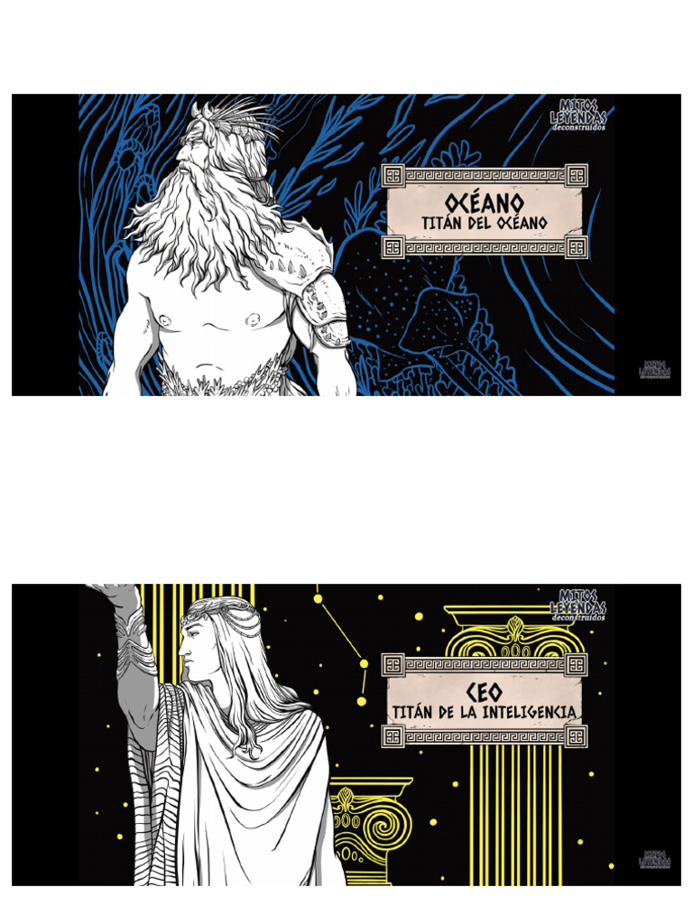 Los Doce Titanes Griegos PDF | PDF