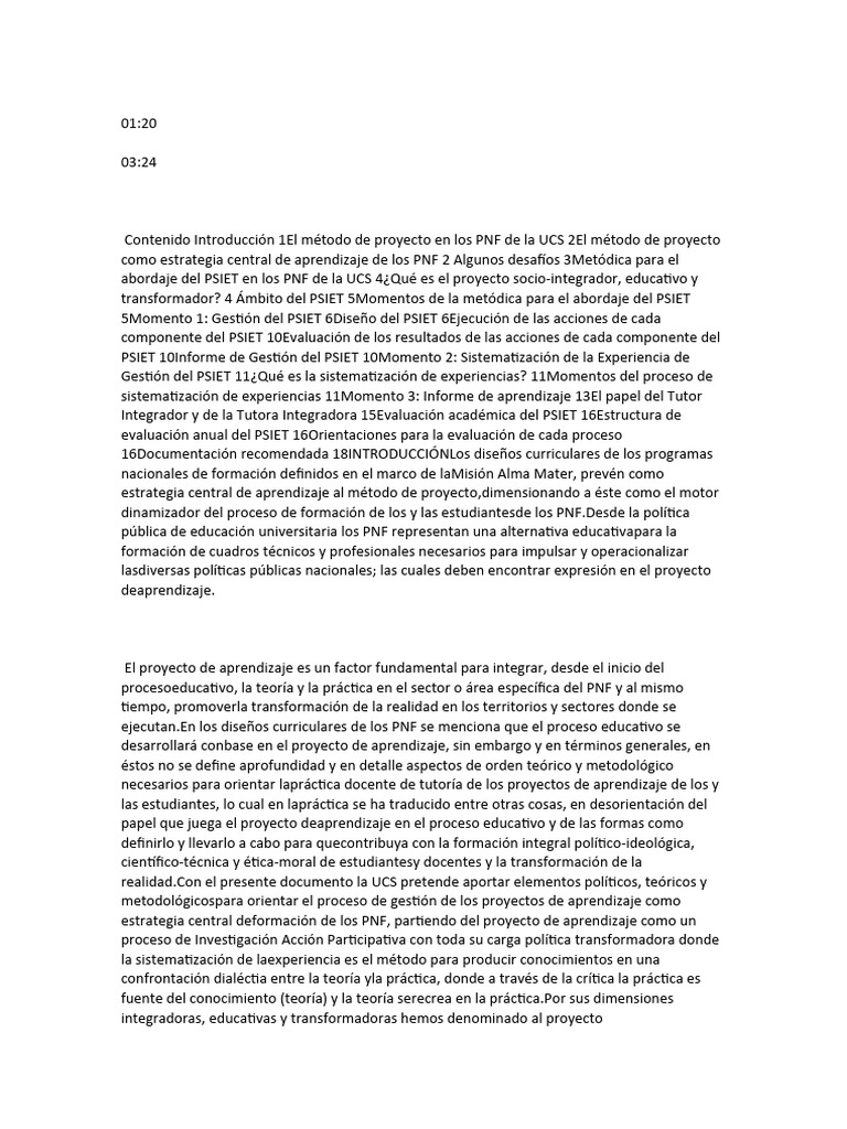 Modelo de Proy | PDF