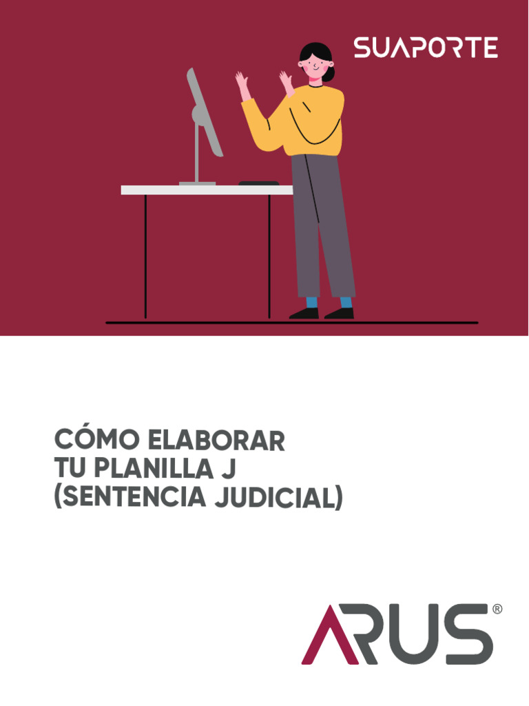 Cómo Crear la Planilla J en ARUS | PDF