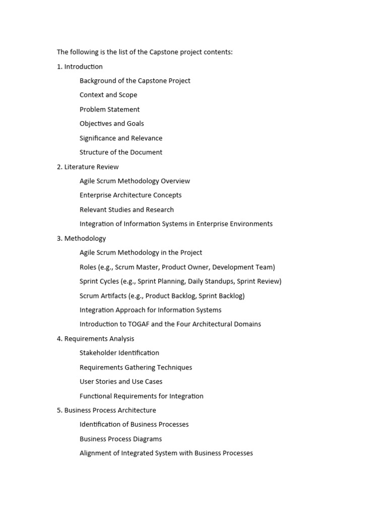 BCP Capstone Project Guidelines Updated 110623 | PDF | Scrum (Software Development) | Agile ...