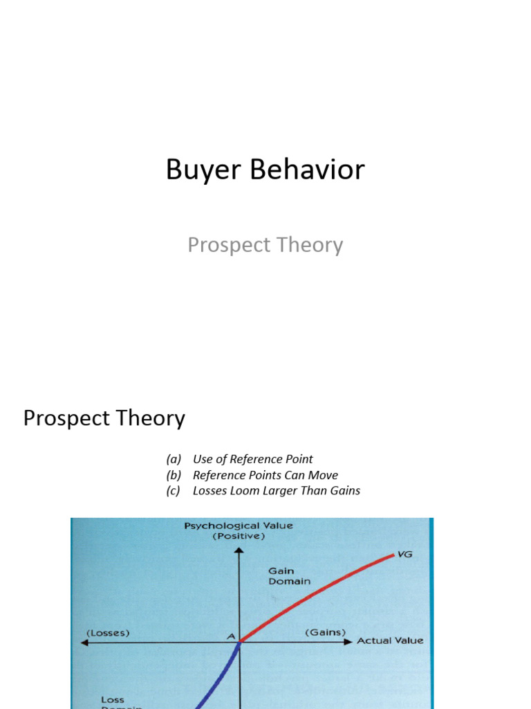 4B-Prospect Theory | PDF | Philosophy | Self-Improvement 4B-Prospect Theory | PDF | Philosophy | Self-Improvement