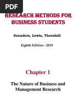 Research Methods For Business Students (Saunders) | PDF | Analysis ...