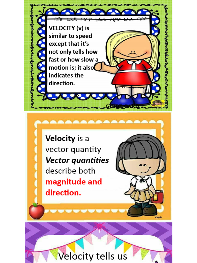 Velocity | PDF | Science & Mathematics