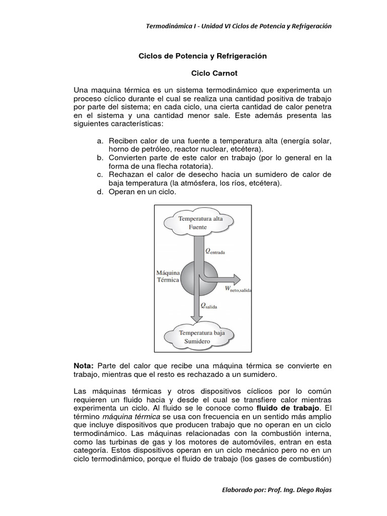 Ejercicios Resueltos de Ciclos de Potencia - Refrigeración | PDF