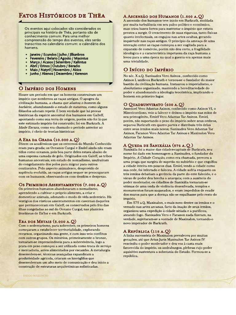 Fatos Históricos | PDF