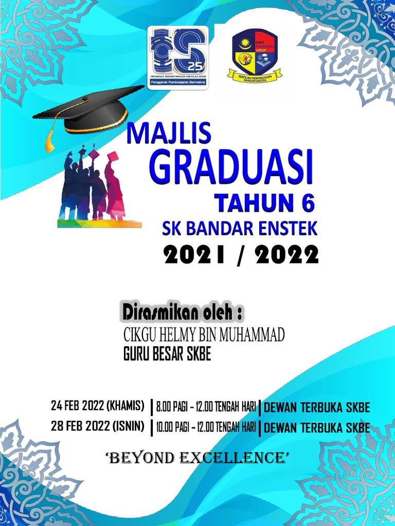 BUKU PROGRAM MAJLIS GRADUASI Skbe 2022 | PDF
