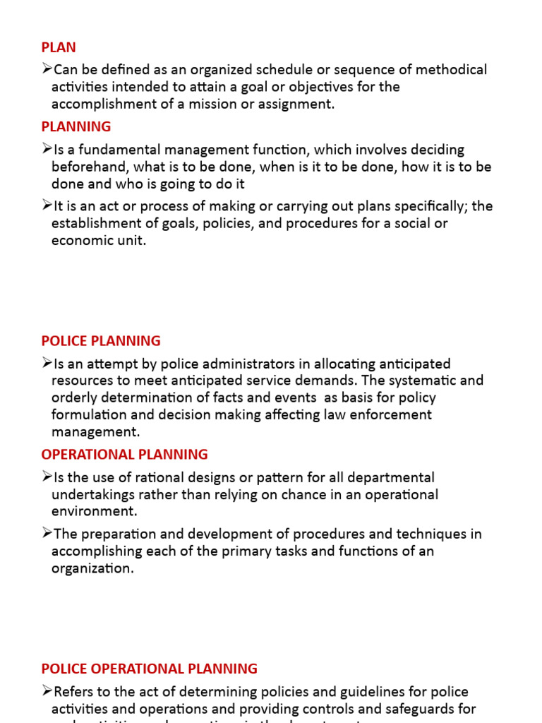 Police Planning With Crime Mapping | PDF | Policy | Goal