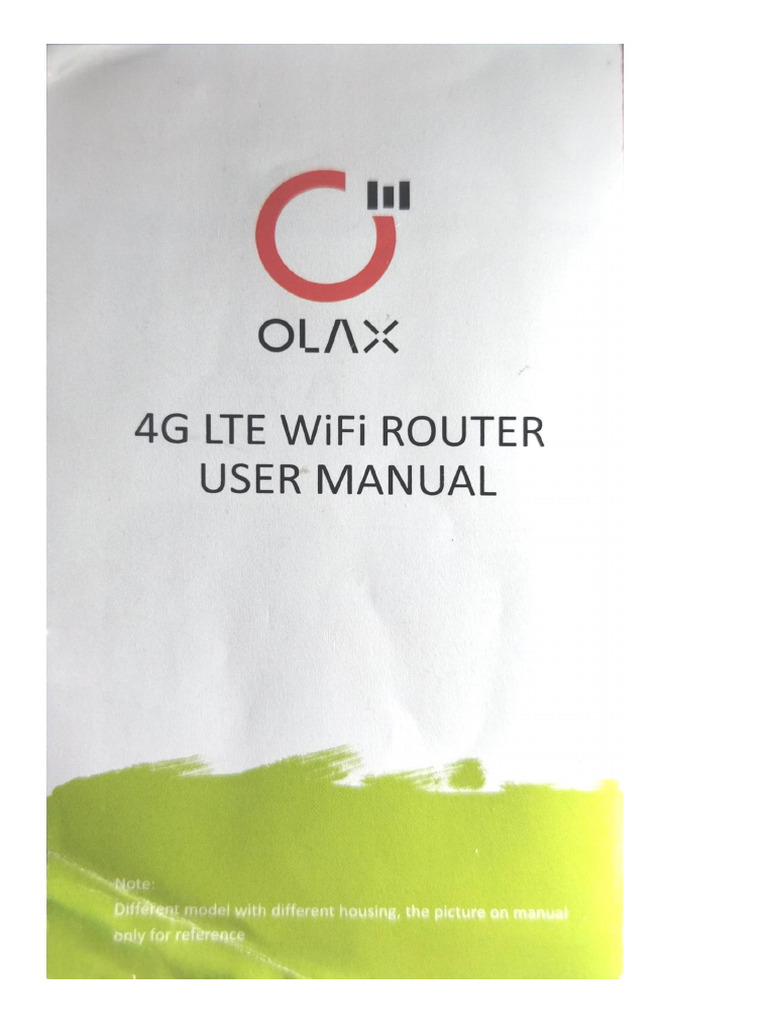 Olax Manual | PDF