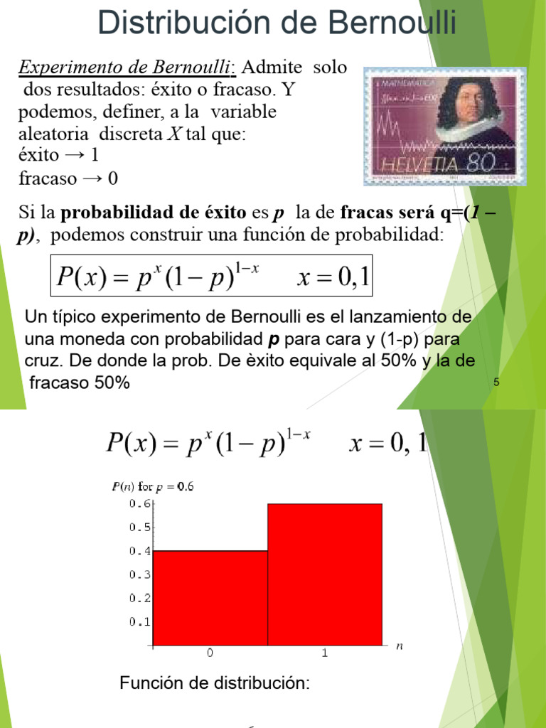 Bernoulli | PDF | Probabilidad | Distribución de veneno