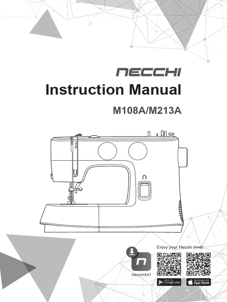 Necchi Sewing Machine Guide | PDF