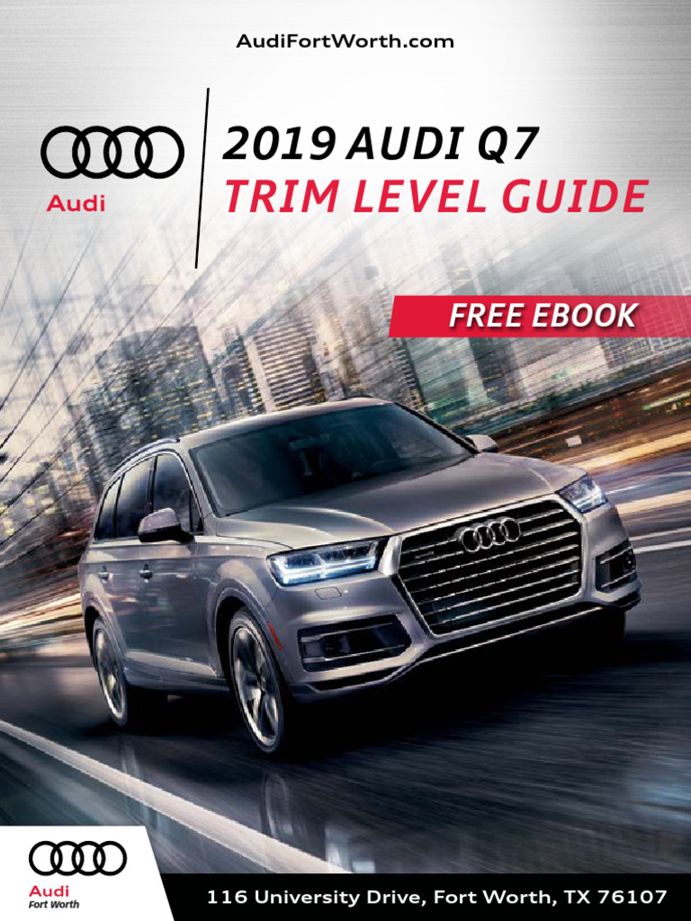 Audi Q7 Specs | PDF | Audi | Fuel Economy In Automobiles