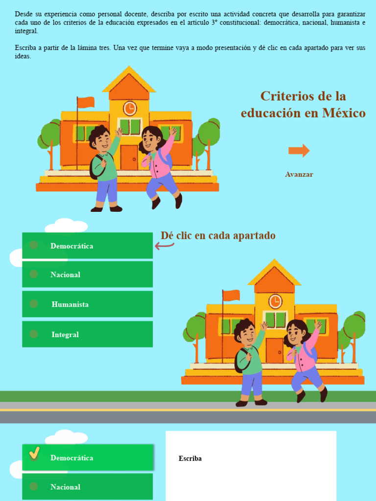 Criterios de La Educacion en Mexico | PDF Criterios de La Educacion en Mexico | PDF