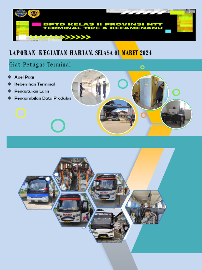 Laporan Harian Tta Kefa. 1-3-.2024 | PDF