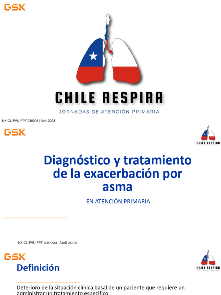 Diagnóstico y Tratamiento de La Exacerbación Por Asma | PDF