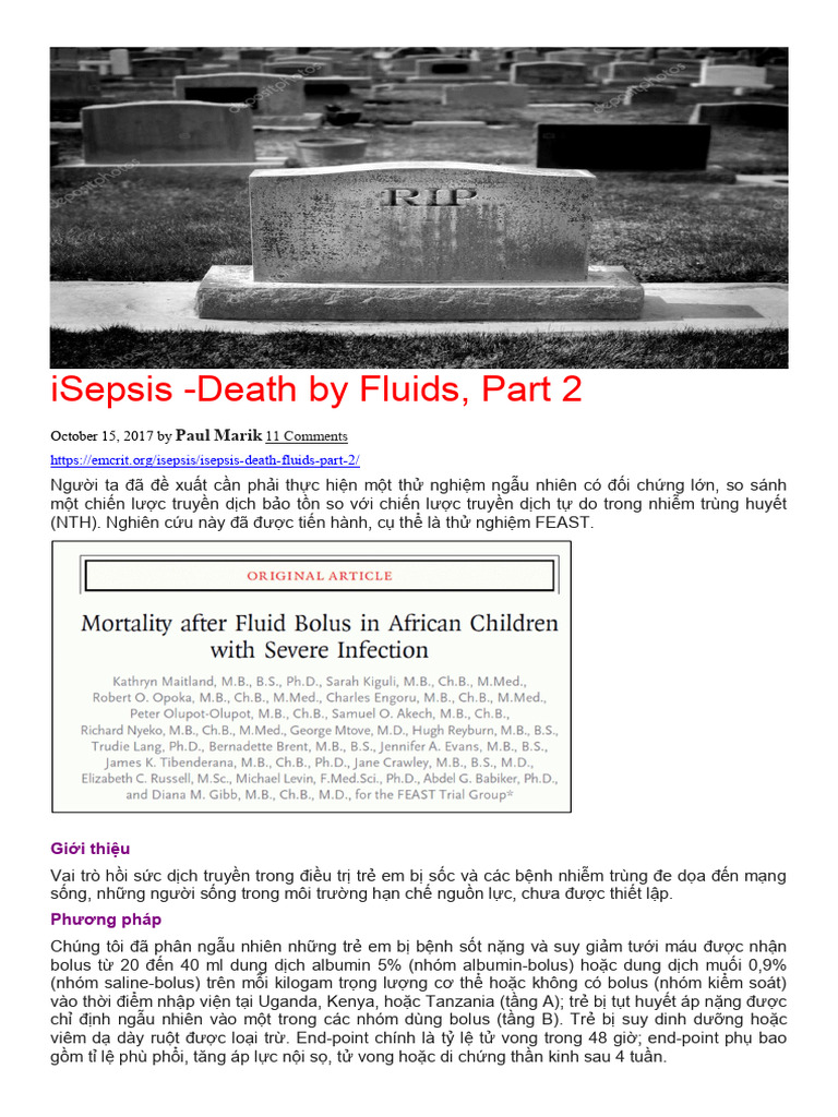 22 Isepsis - Death by Fluids - Part 2 | PDF