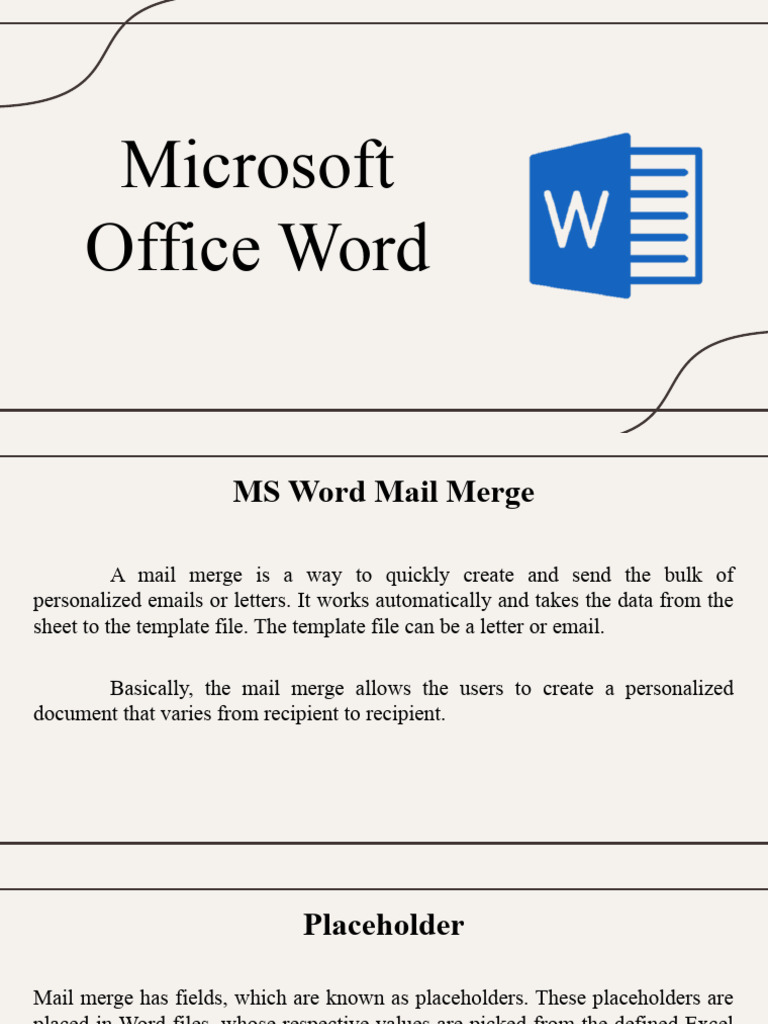 Lesson 2 Microsoft Word Part 2 | Download Free PDF | Microsoft Excel ...
