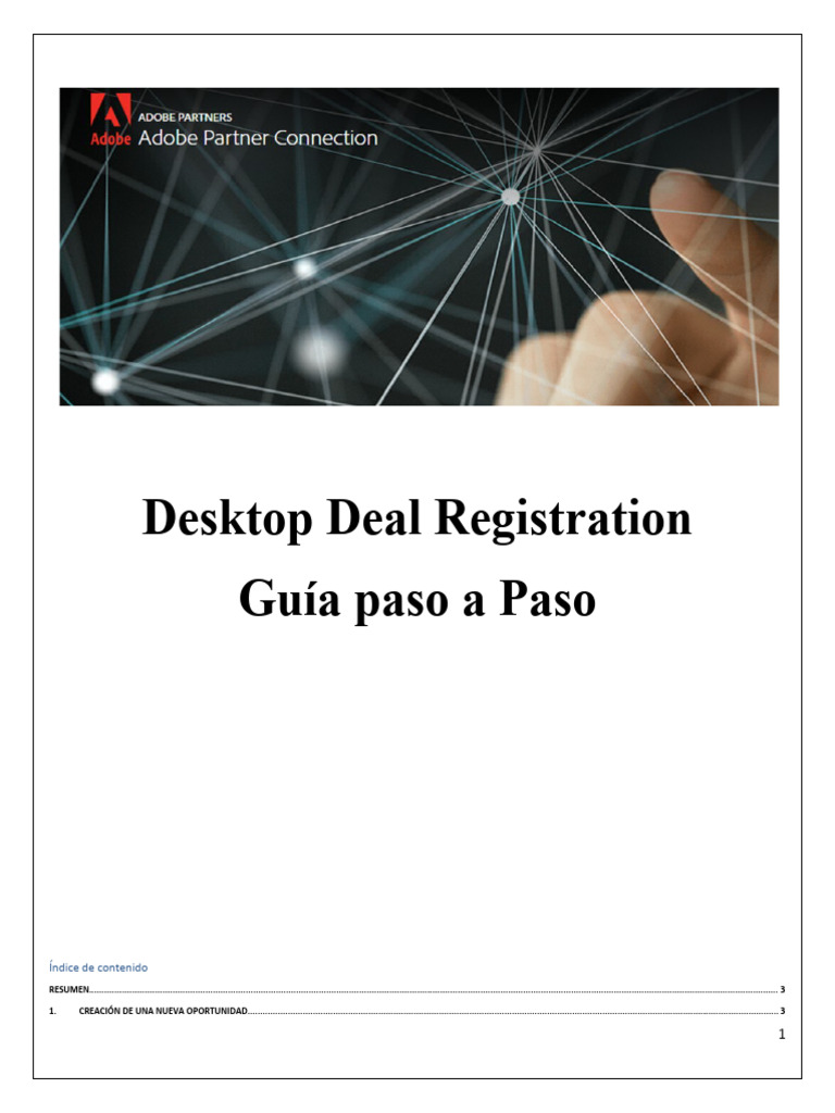 Spanish_Deal_Registration_Step_by_Step_Guide | PDF | Dólar de los ...