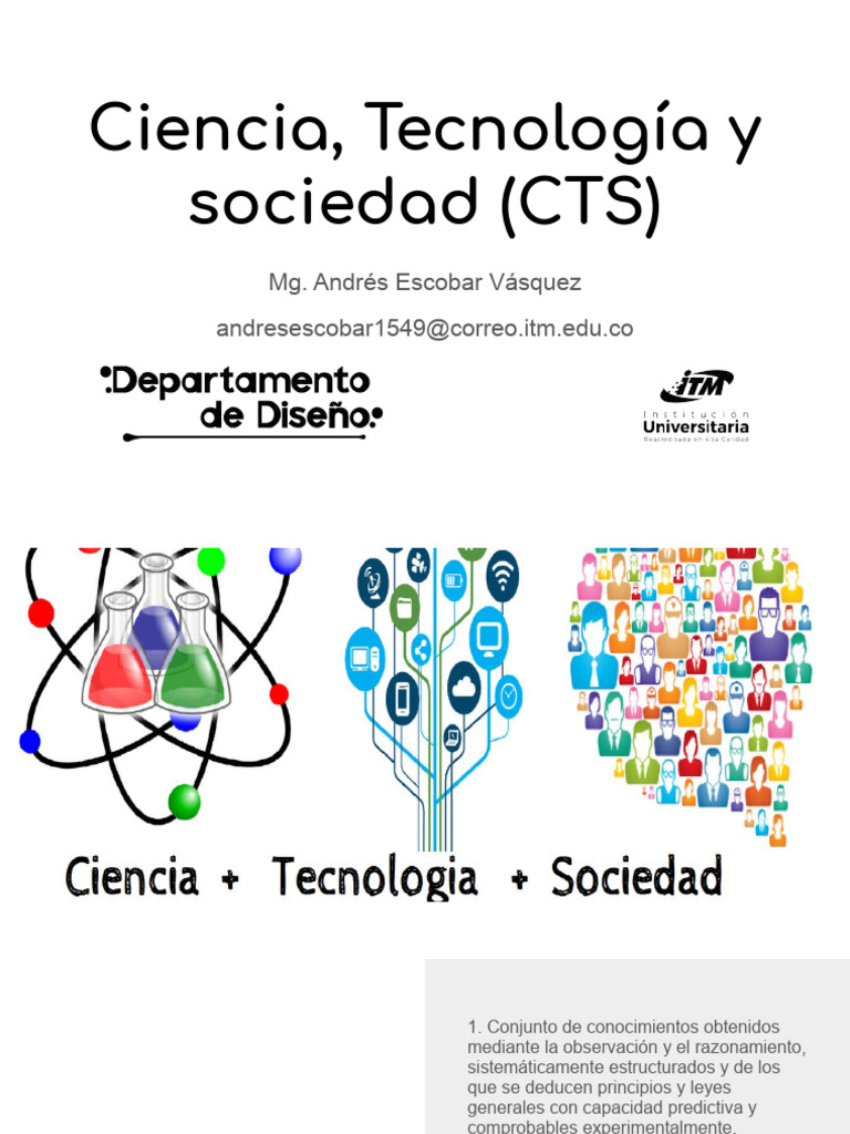 Ciencia, Tecnología y Sociedad (CTS) | PDF | Science | Sociedad