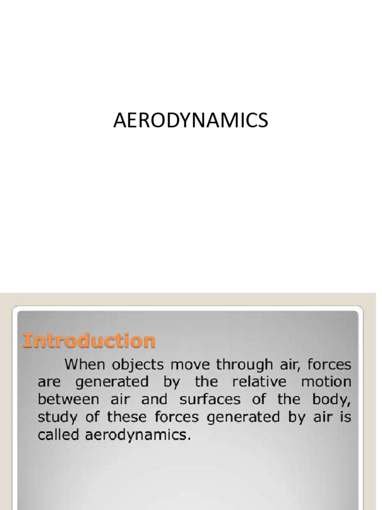 VD - Mod 6 Aerodynamics | PDF