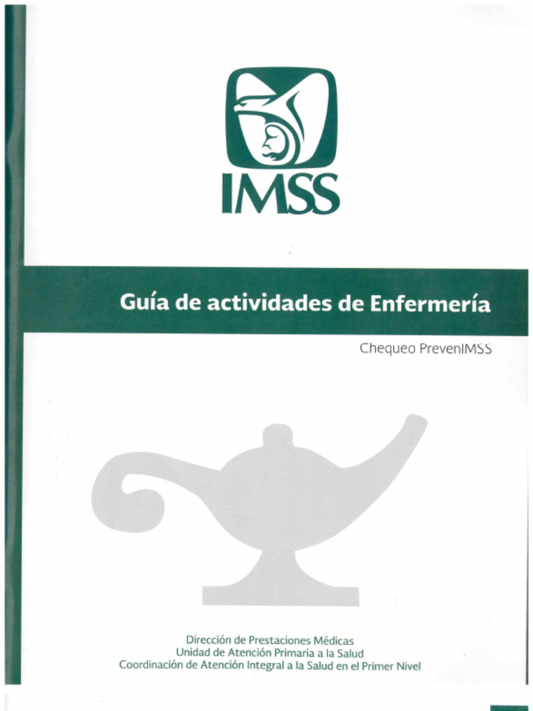 Guia de Actividades de Enfermeria | PDF