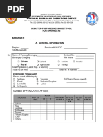 Sample Brgy DRRM Plan 2025 | PDF | Emergency Management | Emergency