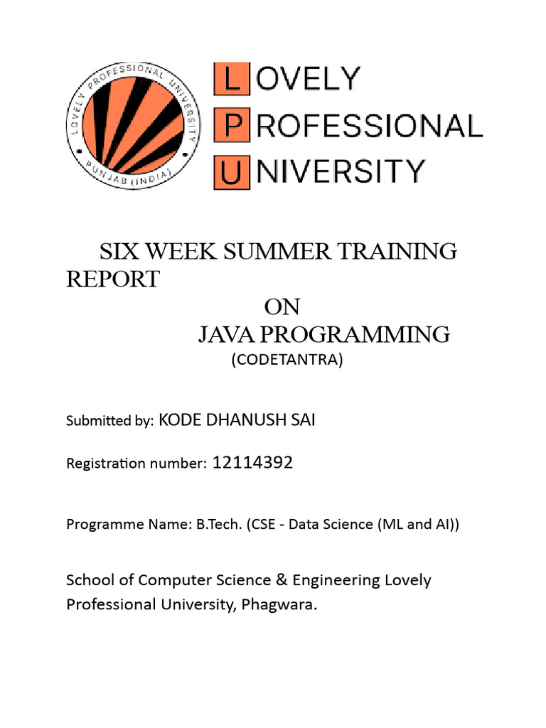 Summer Programming | PDF | Class (Computer Programming) | Method (Computer Programming)