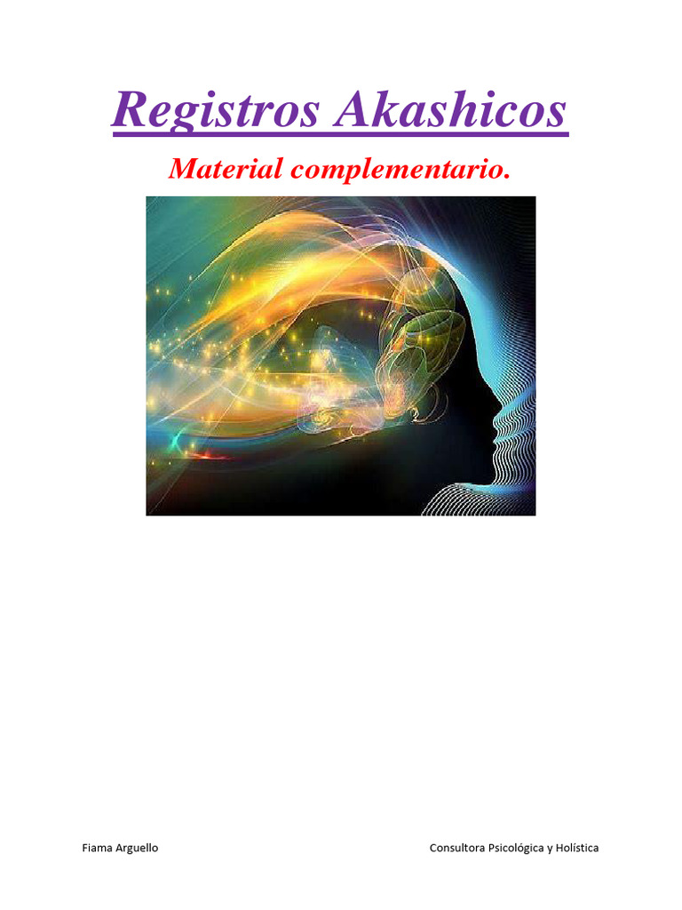 Registros Akashicos Complementario | PDF