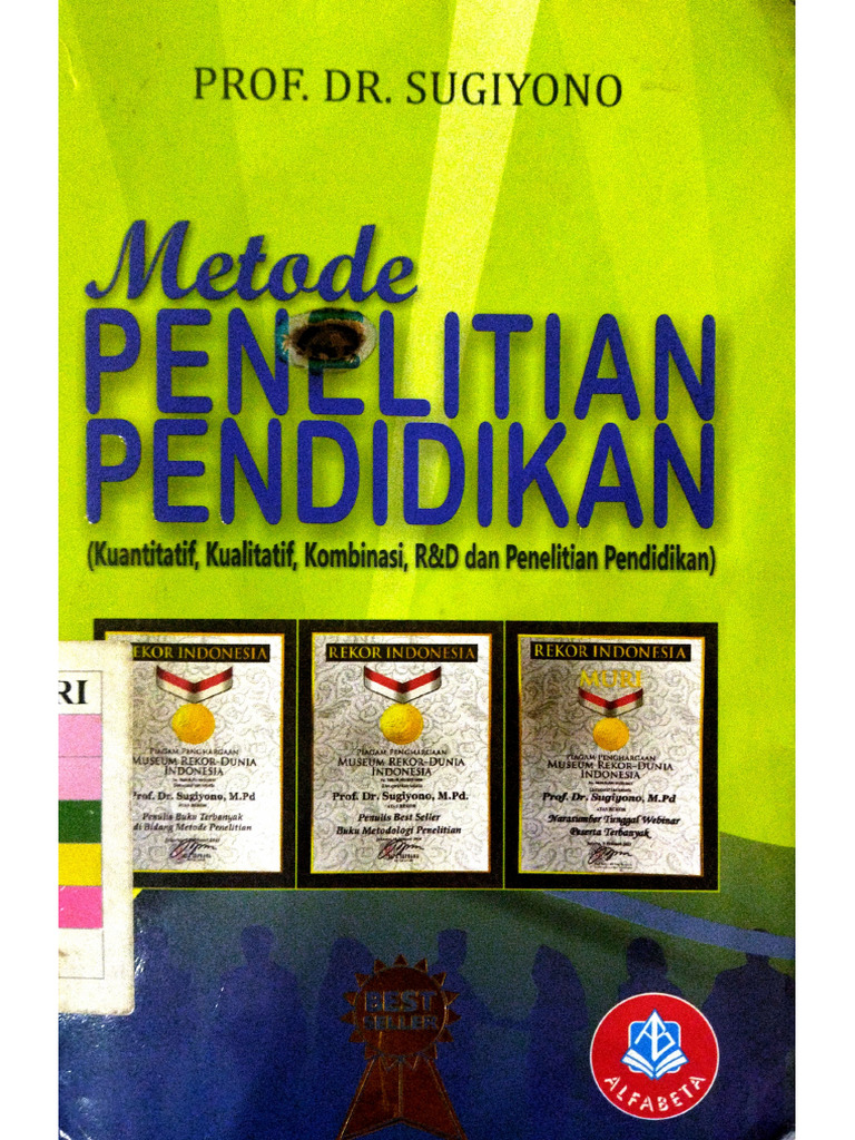 Metode Penelitian Pendidikan Sugiyono 2021 Pdf