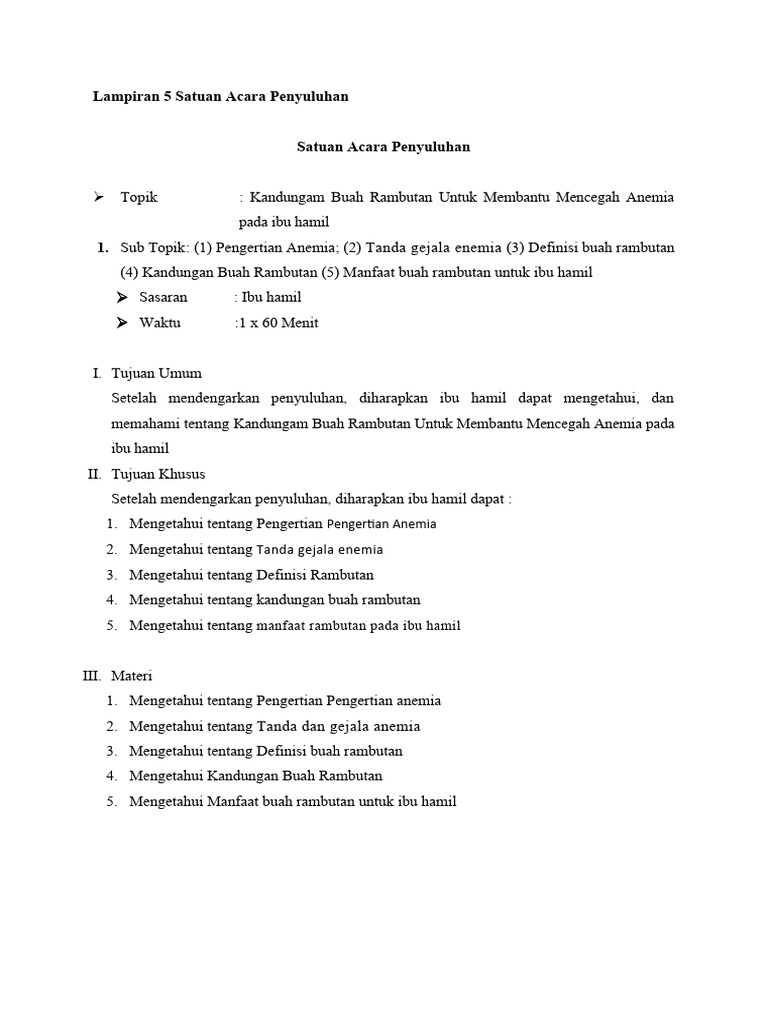 Contoh SAP Simple | PDF