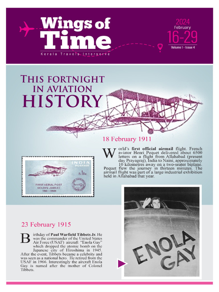 2024 02 16 Wings of Time Feb II 2024 | PDF