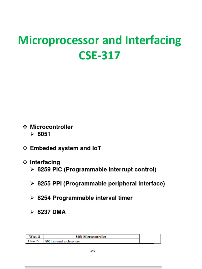 8051 full | PDF | Microcontroller | Central Processing Unit