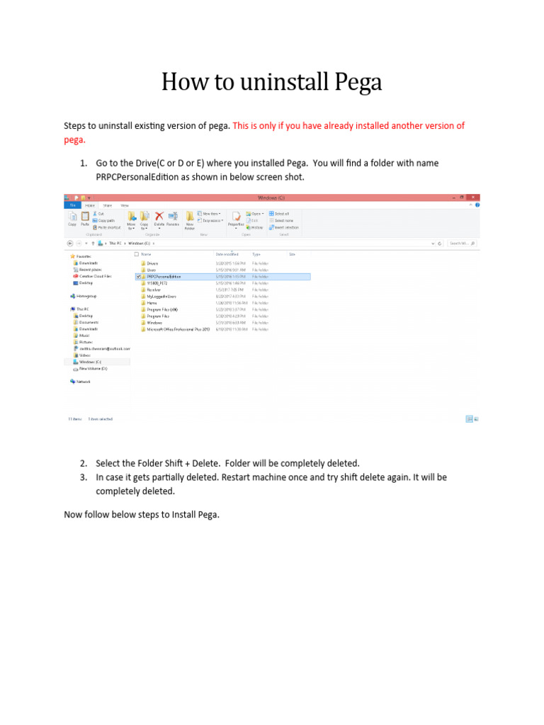 Installation Guide Pega Download Free Pdf Installation Computer Programs System Software 
