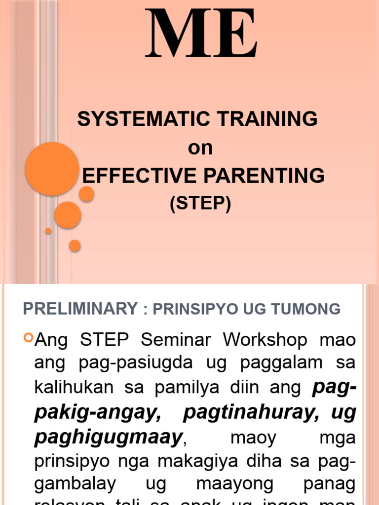 STEP Session 1 Preliminary | PDF