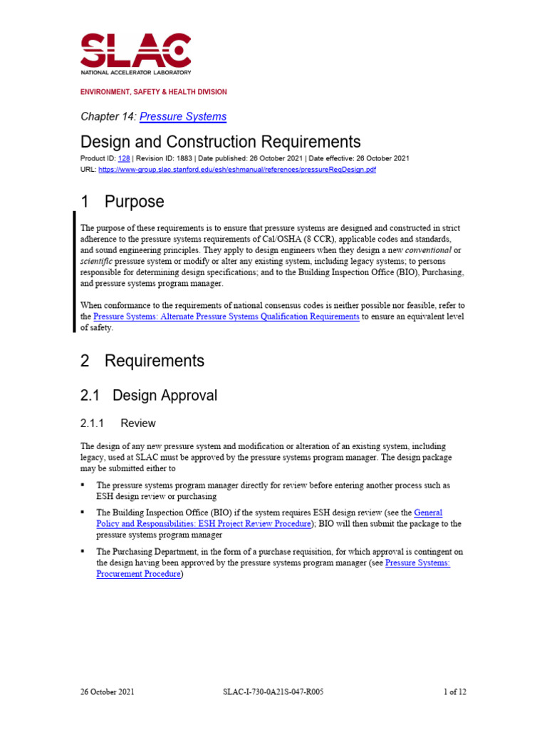 Pressure Req Design | PDF | Pipe (Fluid Conveyance) | Valve