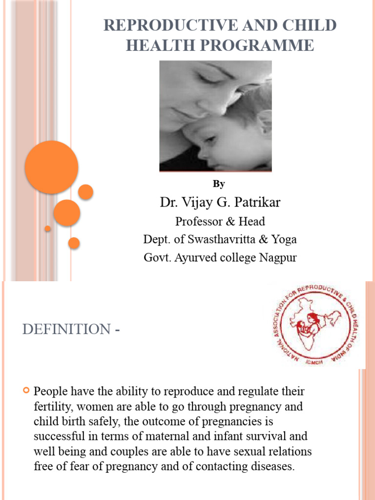 4-RCH Programme | PDF | Maternal Death | Childbirth